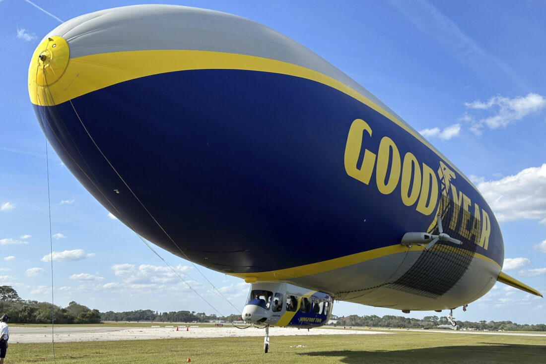 Goodyear Blimp at 100: From Ronald Reagan to Ice Cube, ‘floating piece ...